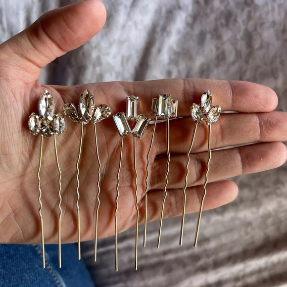 Accessories | Art Deco Gold Updo Wedding Bridal Hair Pins Kit | Poshmark